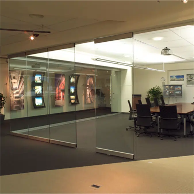 BIM objects - Free download! 362 DRS Movable Glass Walls - Intermediate ...