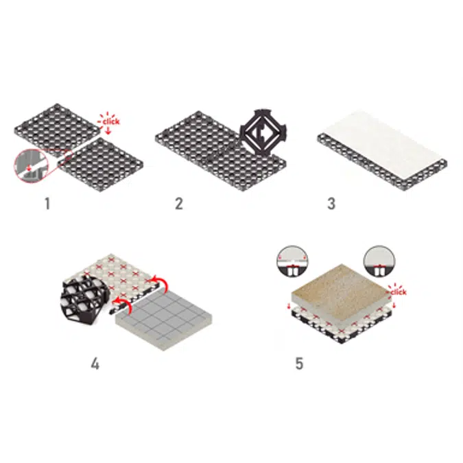 BIM objects - Free download! DPS - Dry Paving System | BIMobject