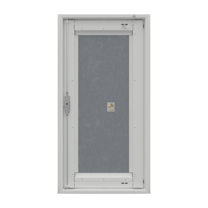 BIM objects - Free download! Wall Application - Metal Door - Non Fire ...