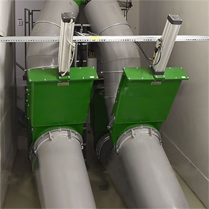 BIM objects - Free download! Indoor Discharge And Sectioning Valve ...