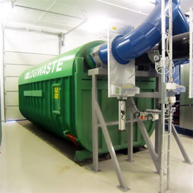 Objetos BIM - ¡Descarga gratis! Filter Container, 30m³ | BIMobject