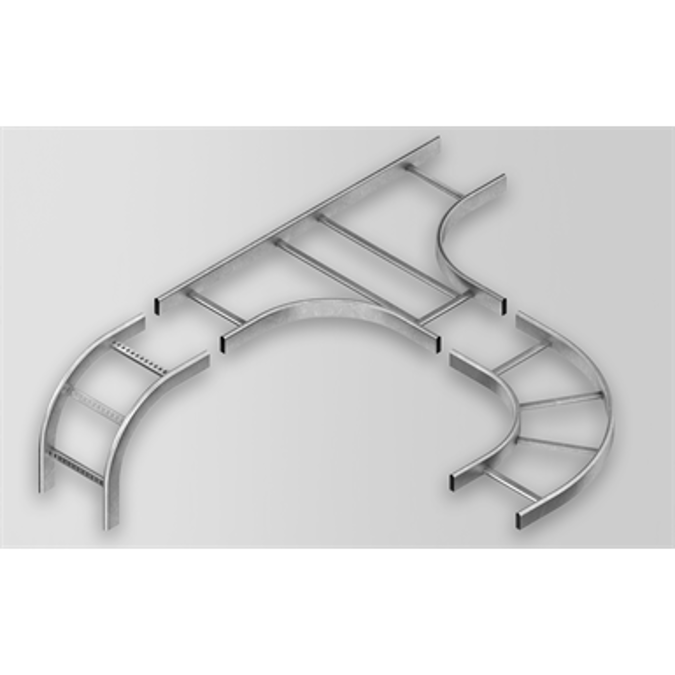 BIM objects - Free download! Allround Cable Ladders | BIMobject
