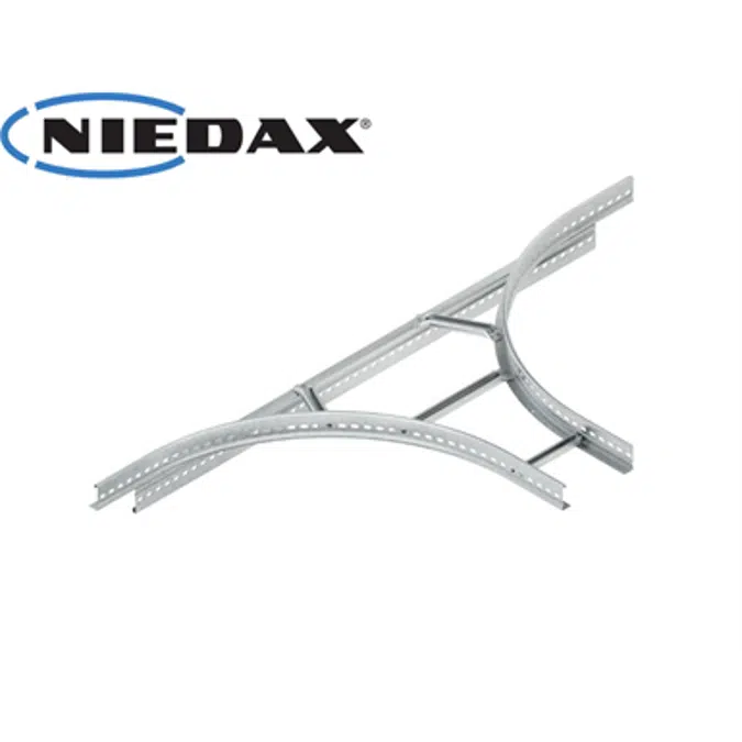 BIM objects - Free download! Cable Ladder Tee - KLTA | BIMobject