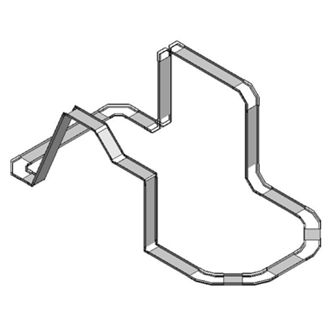 BIM objects - Free download! Wire Mesh Tray System | BIMobject