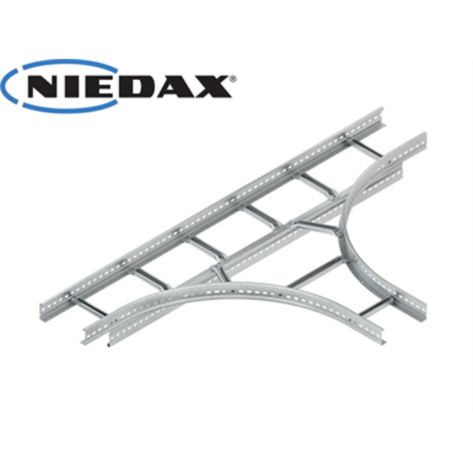 BIM objects - Free download! Cable Ladder Tee - KLT | BIMobject