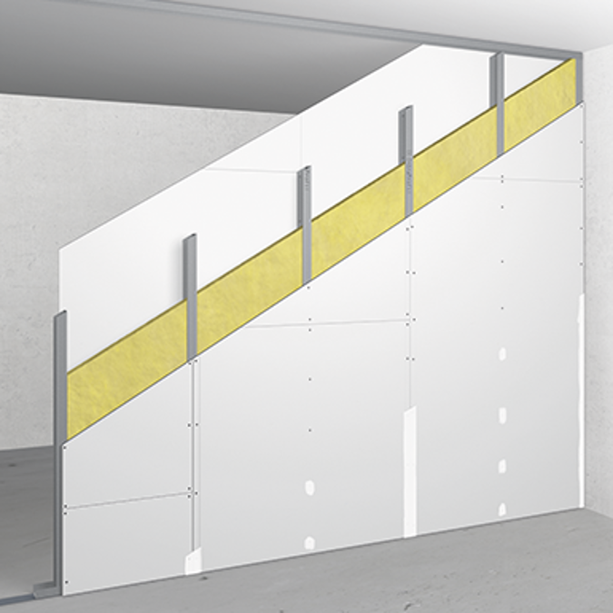 BIM objects - Free download! W50/75; EI30; Austria; single metal stud ...