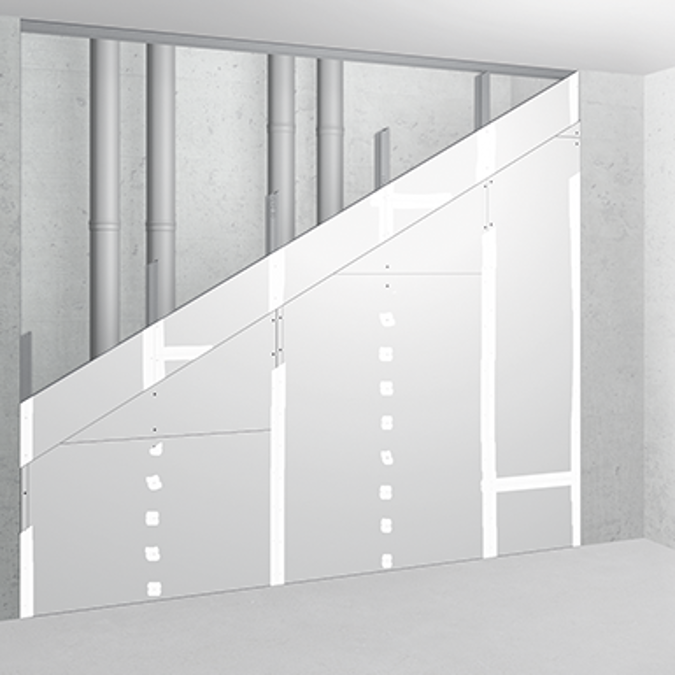 BIM objects - Free download! SW100/130; EI60; Austria; Shaft; wall ...