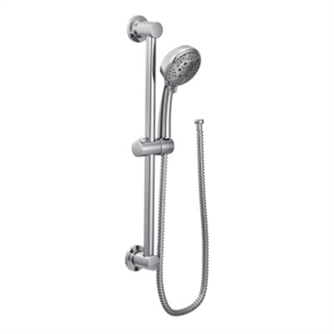 BIM objects - Free download! Chrome Eco-Performance Handshower Handheld ...