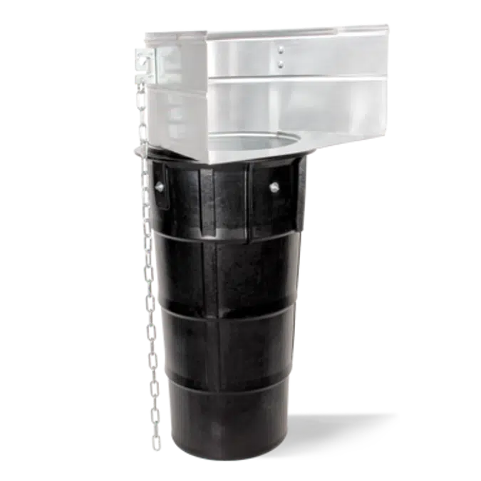 BIM objects - Free download! RUBCHUTE Rubber Rubble Chute - With top ...