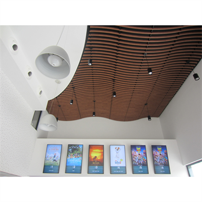 BIM objects - Free download! LINEA SWELL Suspended ceiling | BIMobject