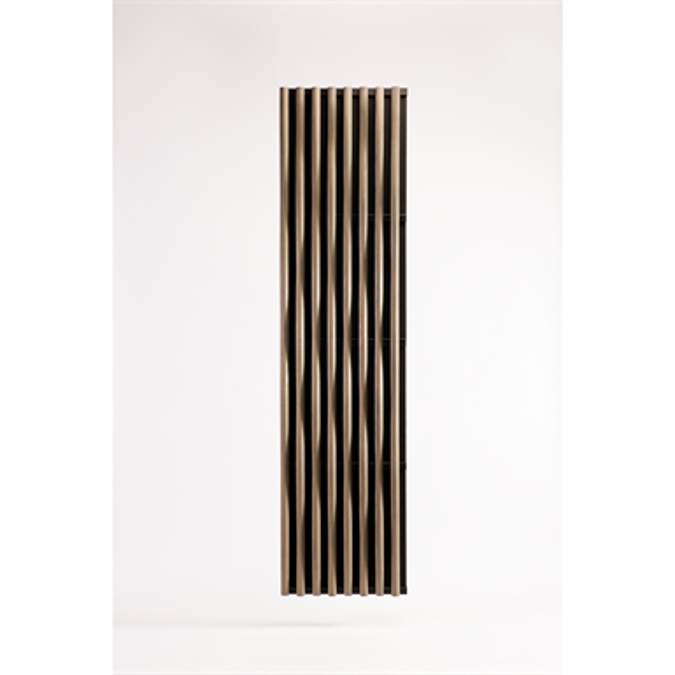 BIM objects - Free download! LINEA 3D BAMBOO WAVE Wall cladding | BIMobject