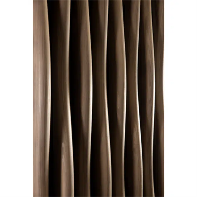 BIM objects - Free download! LINEA 3D BAMBOO WAVE Wall cladding | BIMobject