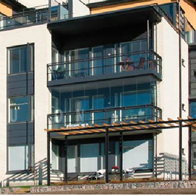 BIM objects - Free download! Balcony glazing | BIMobject