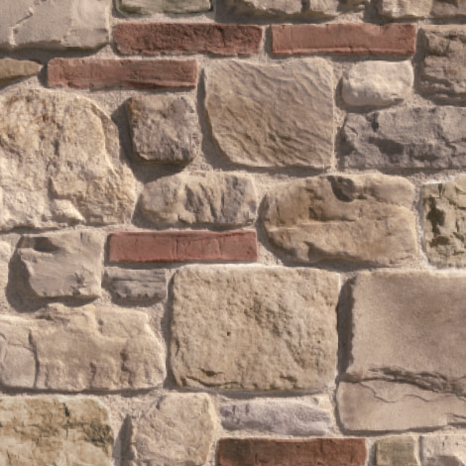BIM objects - Free download! Misto Umbro - Reconstructed stone facings ...