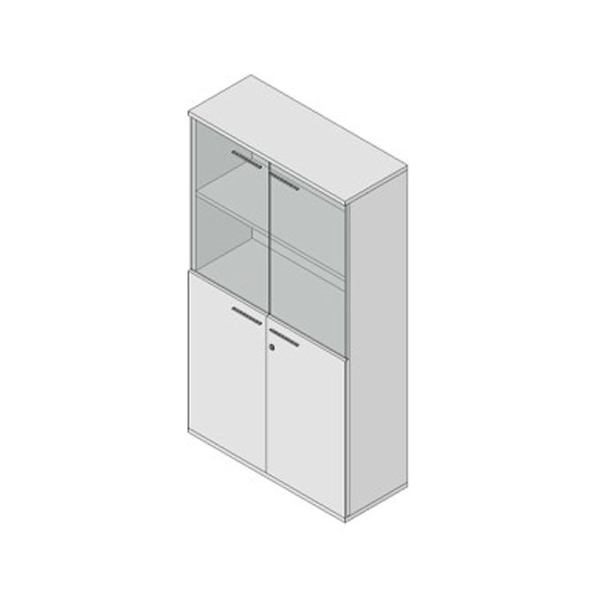 BIM objects - Free download! Modernform Glass Door or Hinge Doors ...