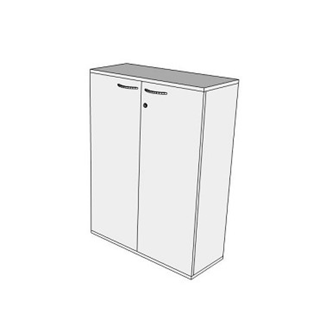 BIM objects - Free download! Modernform Hinge Doors Cabinet Universal ...