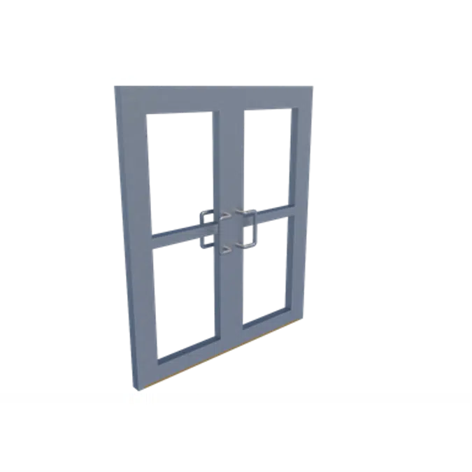 BIM objects - Free download! Sapa Double Door 2074 | BIMobject