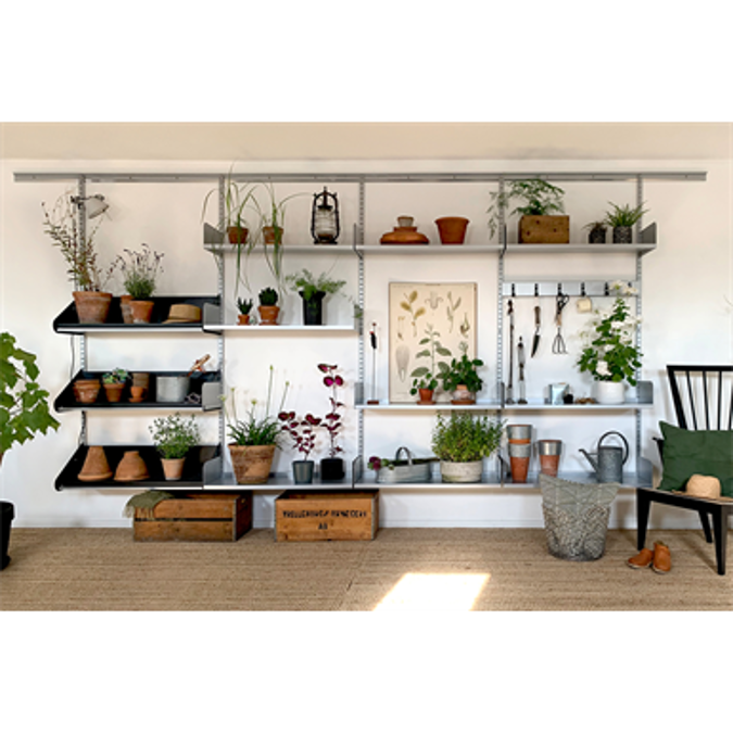 BIM objects - Free download! BST wallrail, top track, suspension rail ...