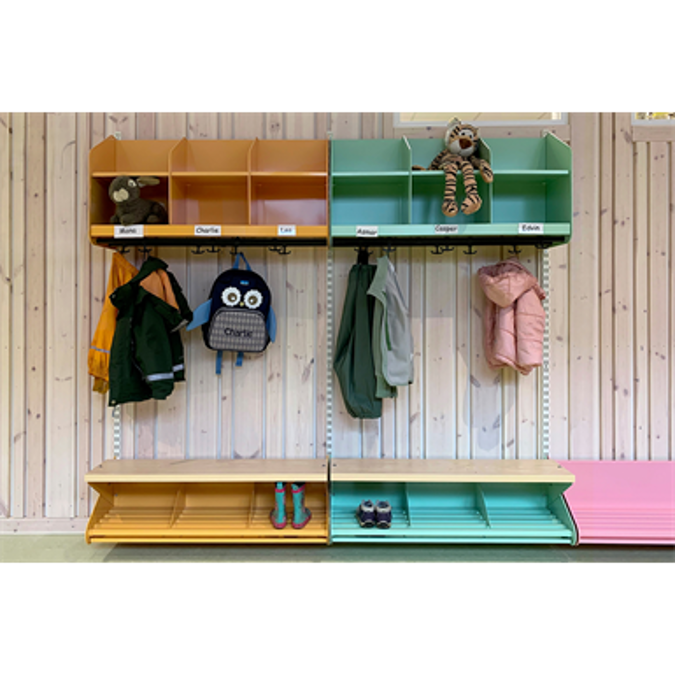 BIM objects - Free download! BST seating bench for combination with ...