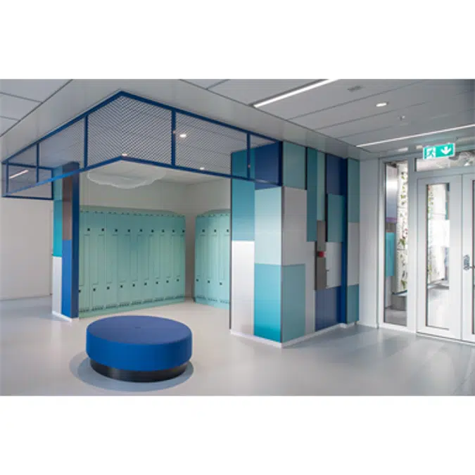 BIM objects - Free download! Clothing locker H3z2 | BIMobject