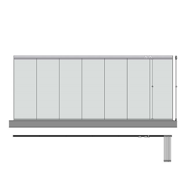 BIM objects - Free download! Acristalia Glass Wall Curtain Basic Pro ...