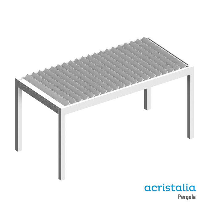 Objetos BIM - ¡Descarga gratis! Pérgola bioclimática | BIMobject