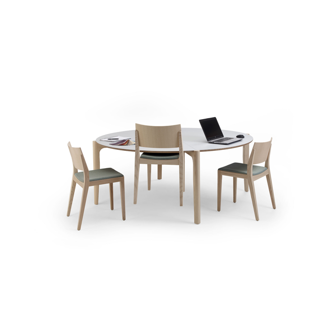 BIM nesneleri - Ücretsiz indirin! Round table Oas Big | BIMobject