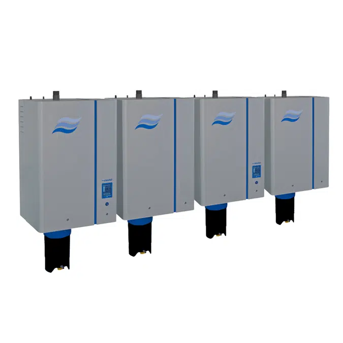 BIM objects - Free download! RS 4x Medium - Resistive Steam Humidifier ...