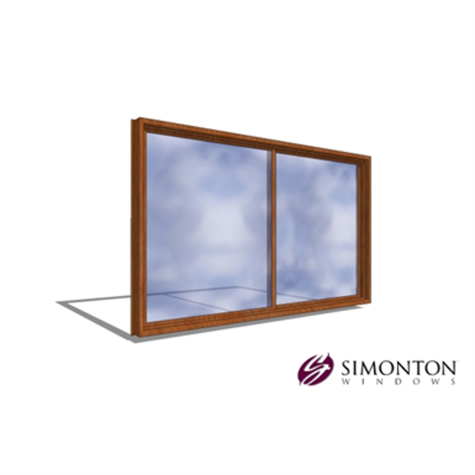 BIM object - ดาวน์โหลดฟรี! Reflections® 5500 Series Slider Window ...
