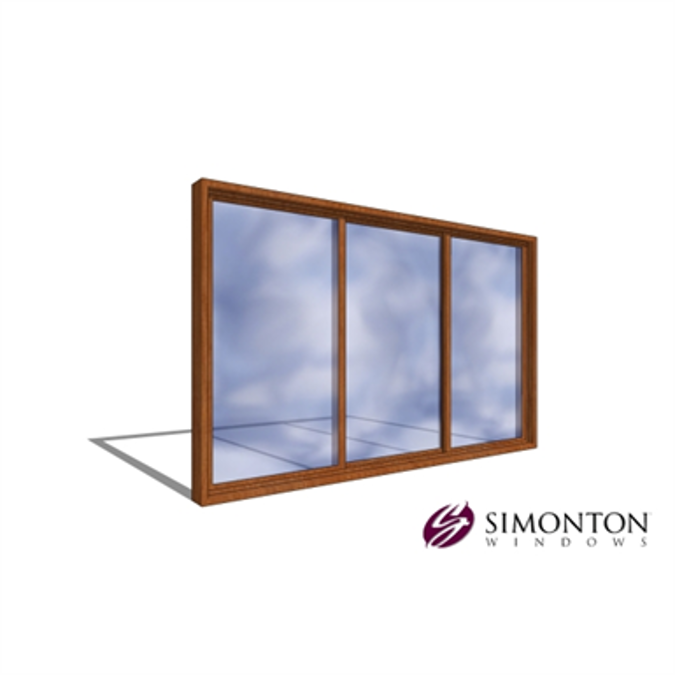 BIM 对象 - 免费下载！ Reflections® 5500 Series Endvent Window, Style 196: Fin ...