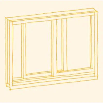 BIM objects - Free download! sliding window | BIMobject