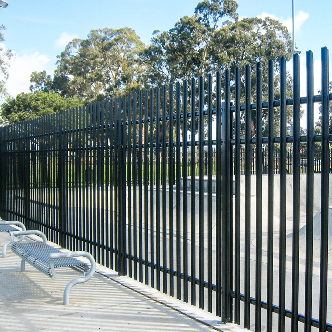 BIM objects - Free download! Impasse II®High Security Steel Fence ...