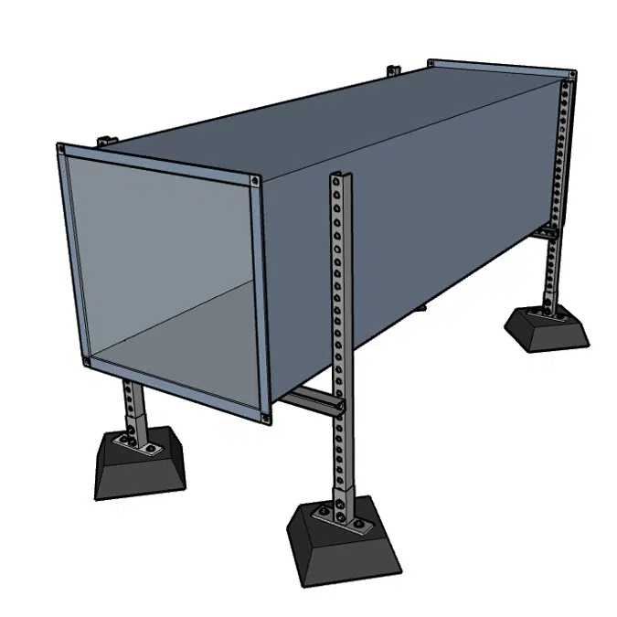 BIM objects - Free download! SOFT FOOT Antivibration Rubber Stand ...