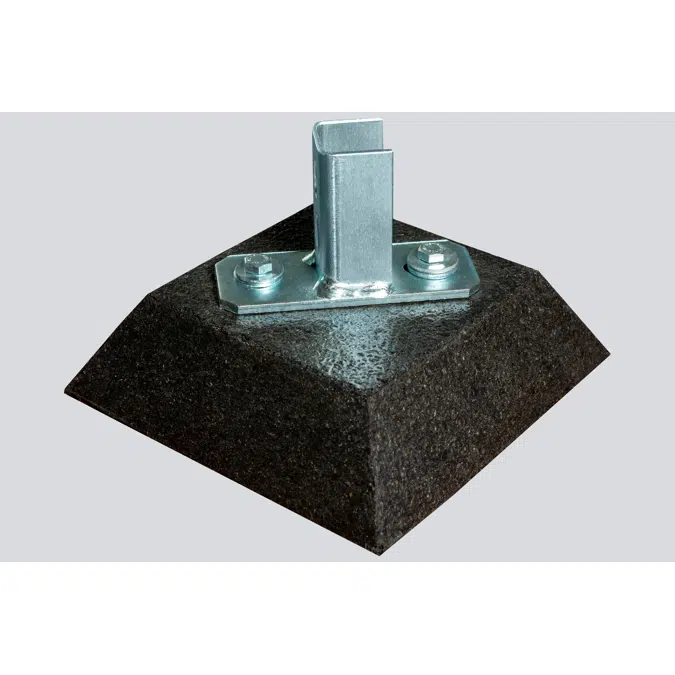 BIM objects - Free download! SOFT FOOT Antivibration Rubber Stand ...