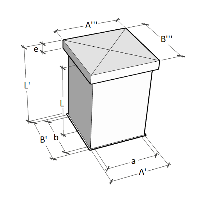 BIM objects - Free download! PIANO-SYSTEM ND+I Rectangular Cowl | BIMobject