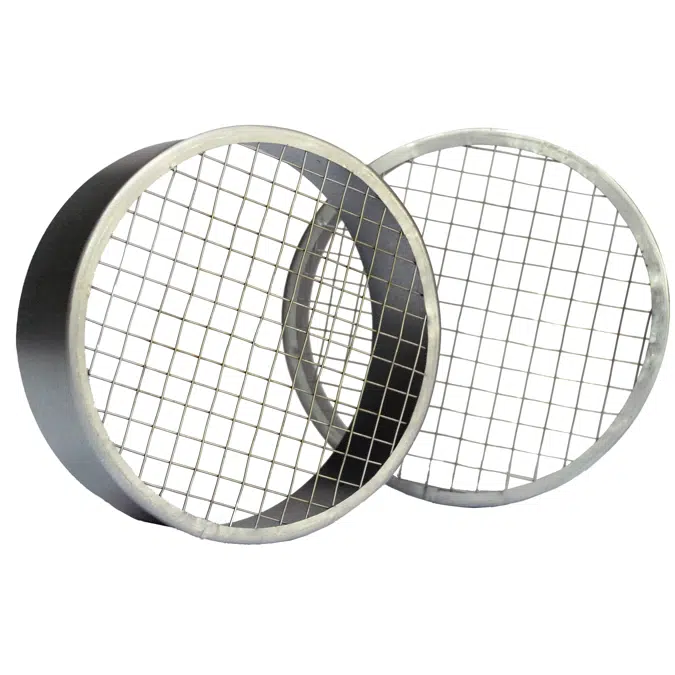 Objetos BIM - ¡Descarga gratis! Round ventilation ducts system | BIMobject