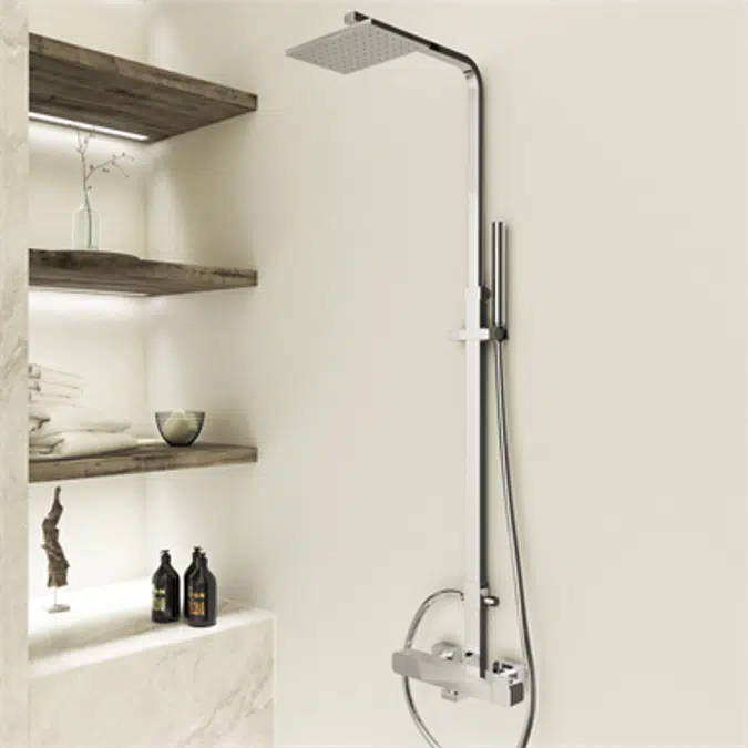 BIM objects - Free download! Series 230 Shower set 230 2721 | BIMobject