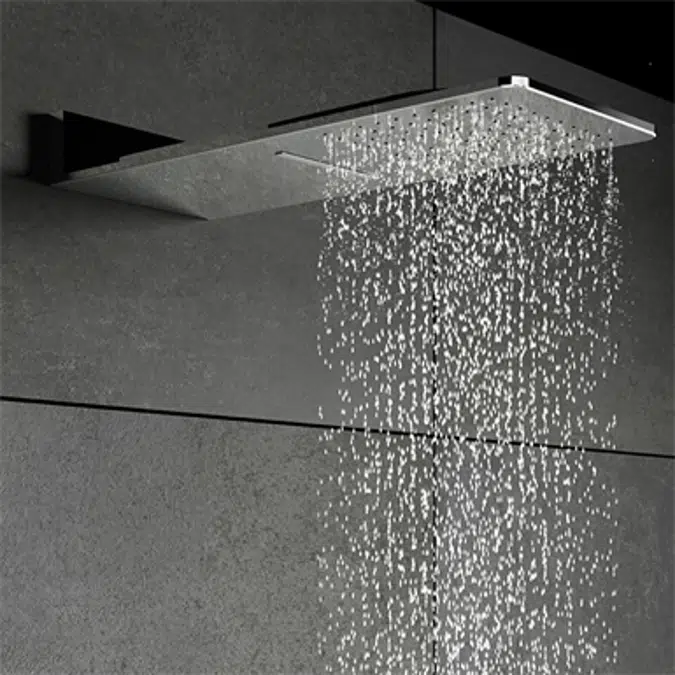 BIM objects - Free download! Wall Rain shower panel 390 5662 | BIMobject