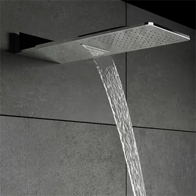 BIM objects - Free download! Wall Rain shower panel 390 5662 | BIMobject