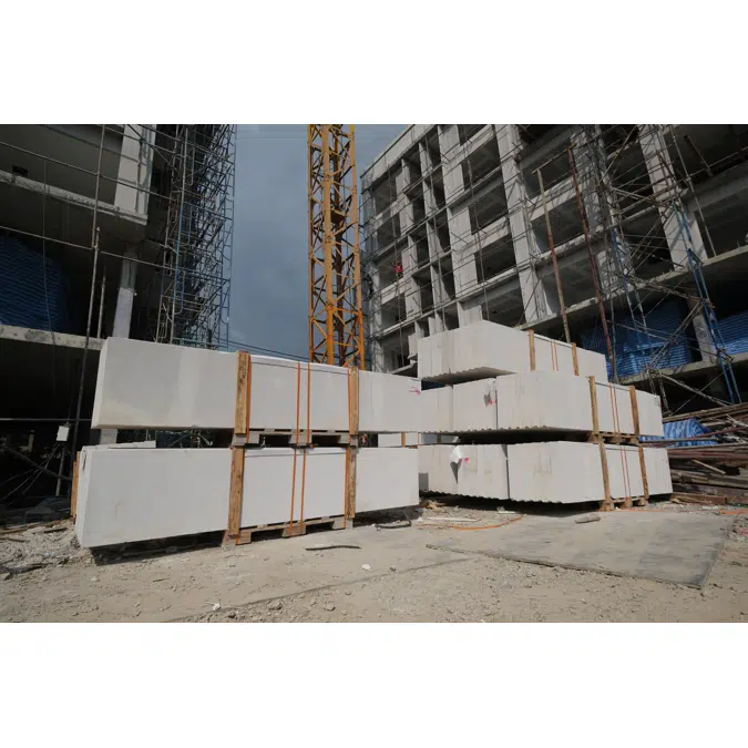 BIM objects - Free download! Q-CON Wall Panel 600x3000x750 mm. | BIMobject