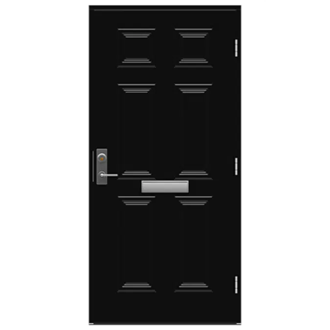 BIM objects - Free download! Exterior Door Classic RAVEL - SBD Burglary ...