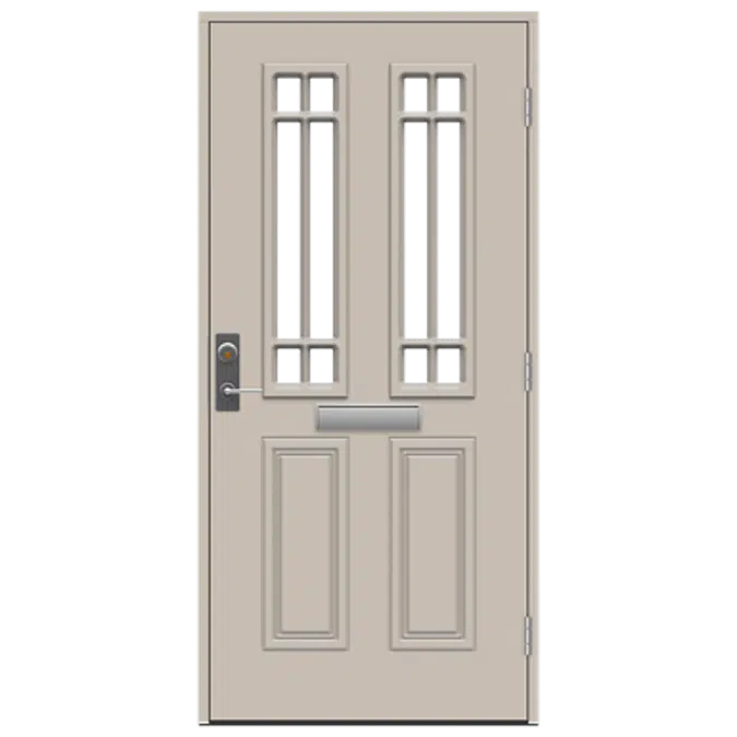 BIM objects - Free download! Exterior Door Classic DEBUSSY - SBD ...
