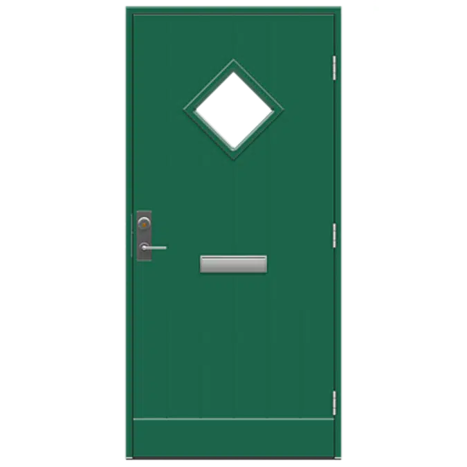 BIM objects - Free download! Exterior Door Function TOBOL - SBD ...