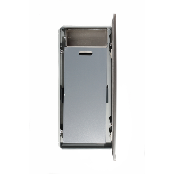 BIM objects - Free download! Waste Bin Recessed Combination Range ...