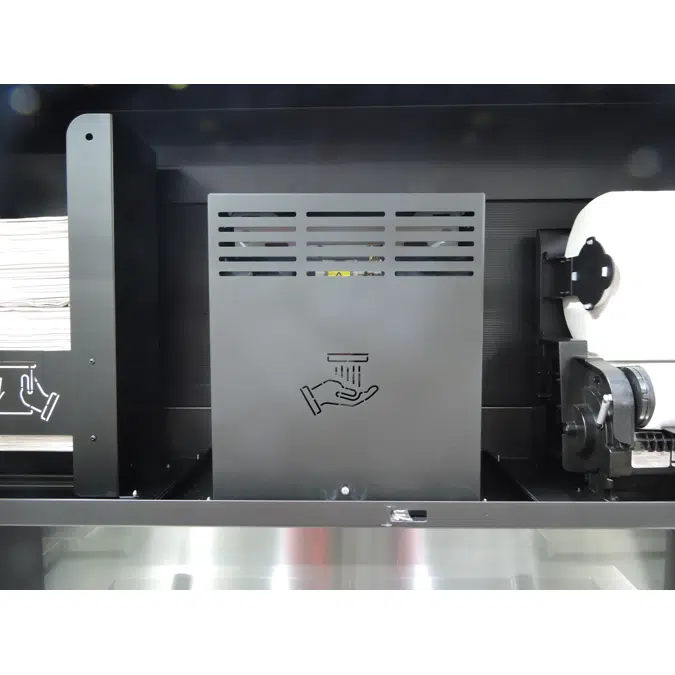 BIM objects - Free download! Hand Dryer Behind the Mirror MODULO Range ...