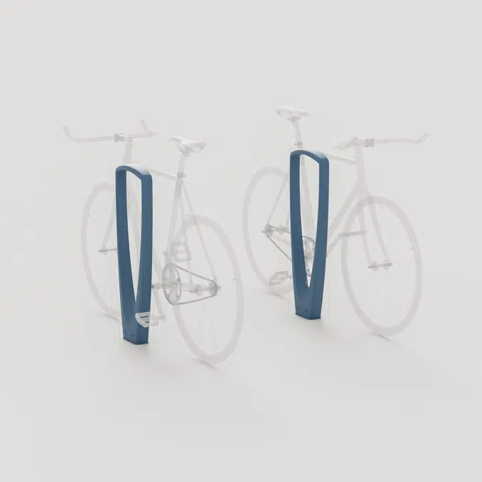 BIM 对象 - 免费下载！ Trio Bike Rack | BIMobject