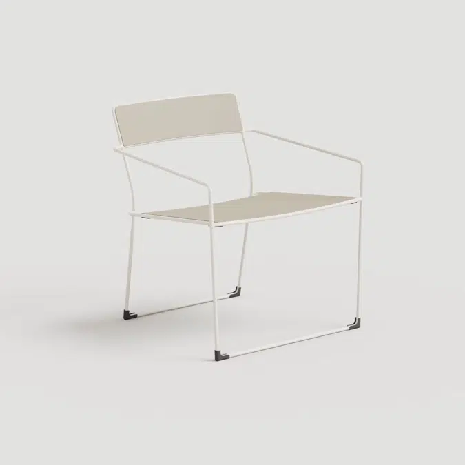 BIM objects - Free download! Linia Lounge Chair | BIMobject
