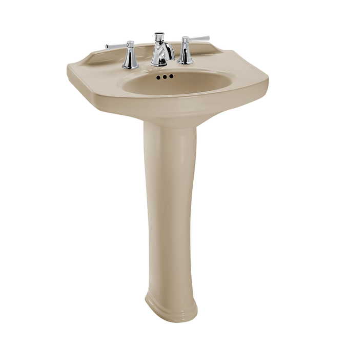 BIM objects - Free download! Dartmouth Pedestal Lavatory | BIMobject