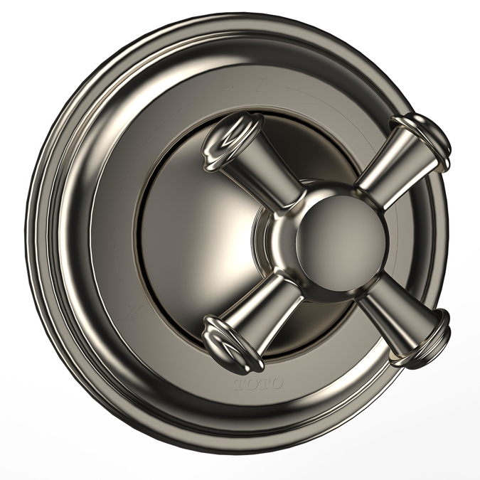 BIM objects - Free download! Vivian™ Three-way Diverter Trim- Cross ...