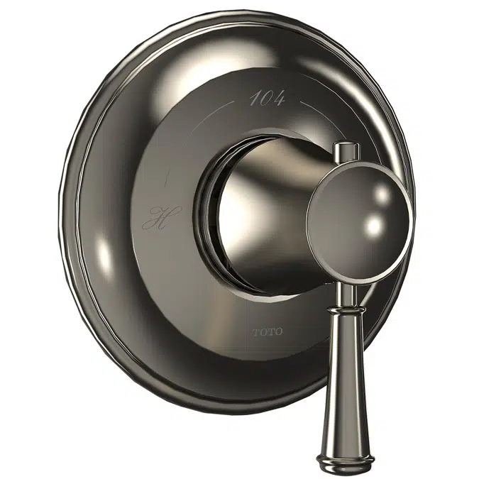 BIM objects - Free download! Vivian™ Thermostatic Mixing Valve Trim ...